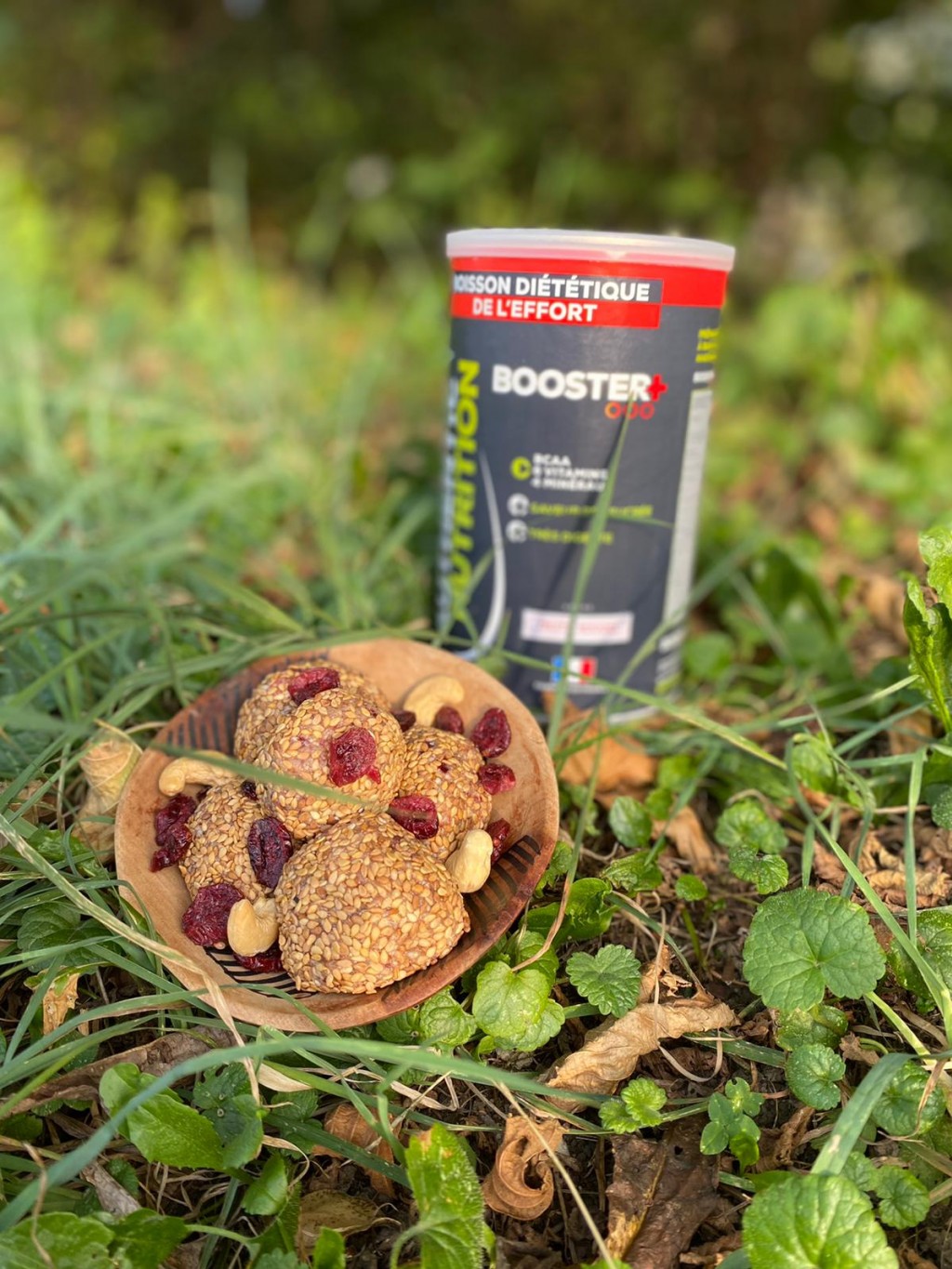 Boules énergétiques aux fruits rouges